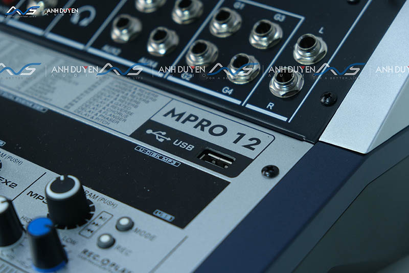 Mixer MARK MPRO 12 - Hiệu Suất Cao, Âm Thanh Chất Lượng